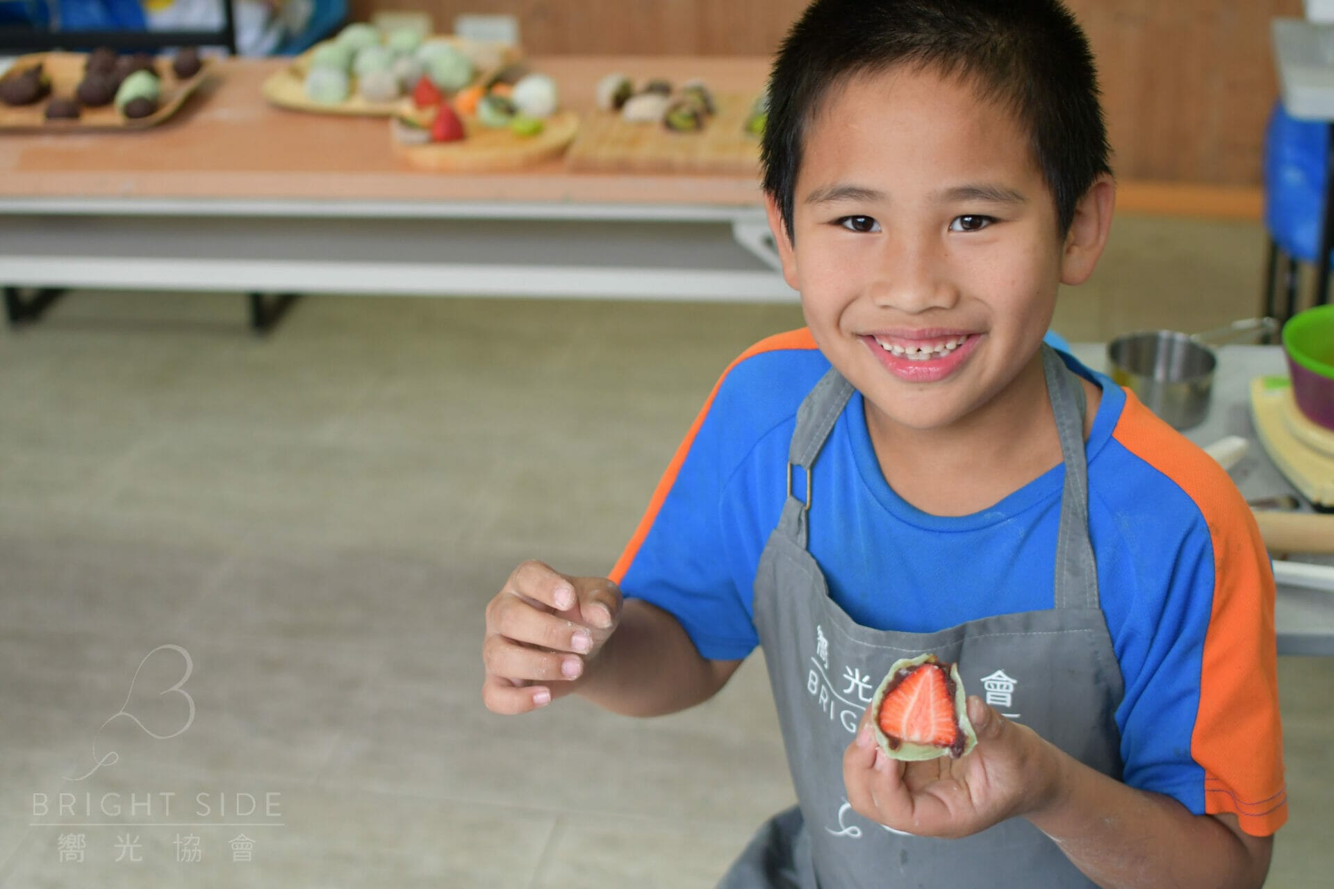 [活動報告 ]:2023/04/15清泉 歲末草莓大福 DIY 製造幸福工作坊 - 臺灣嚮光協會 Bright Side Projects