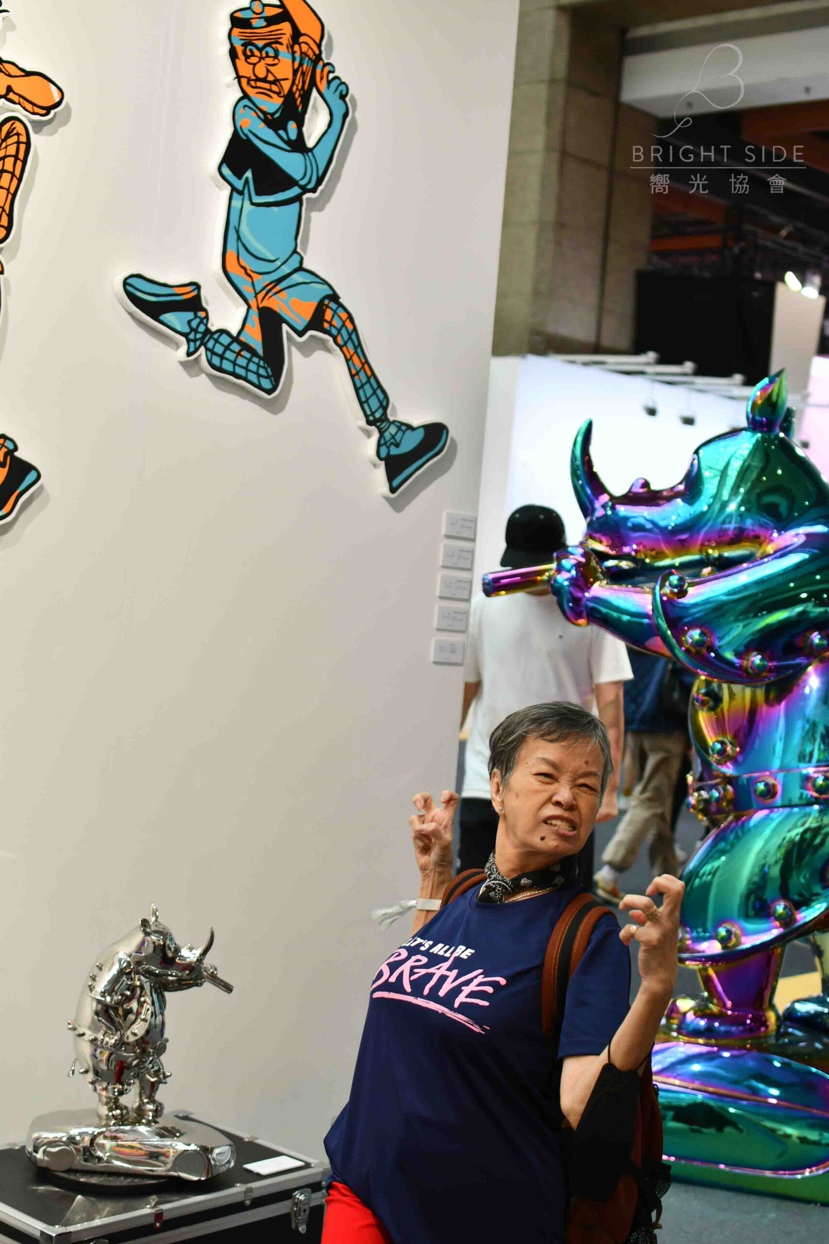 [活動報告]:2023/10/23 漫遊 Art Taipei—藝術文化之旅(南港)Nangang X Art Taipei | 臺灣嚮光協會 Bright Side Projects