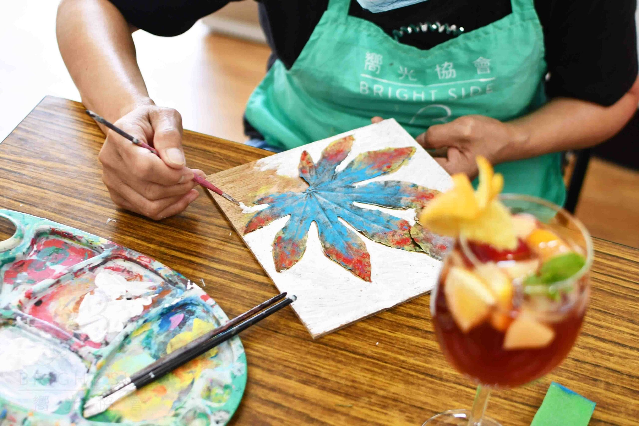 [活動報告]:2024/05/10（南港）植物彩繪工作坊 - 臺灣嚮光協會 Bright Side Projects